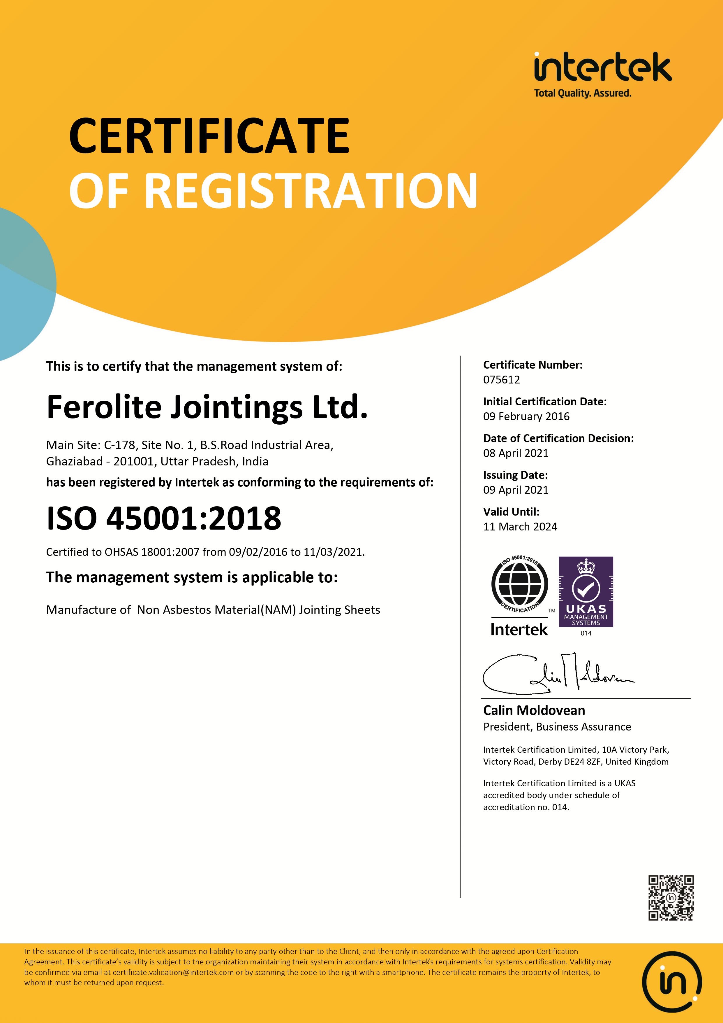 Ferolite India’s No. 1 Manufacturer of Non Asbestos Gasket Jointing ...